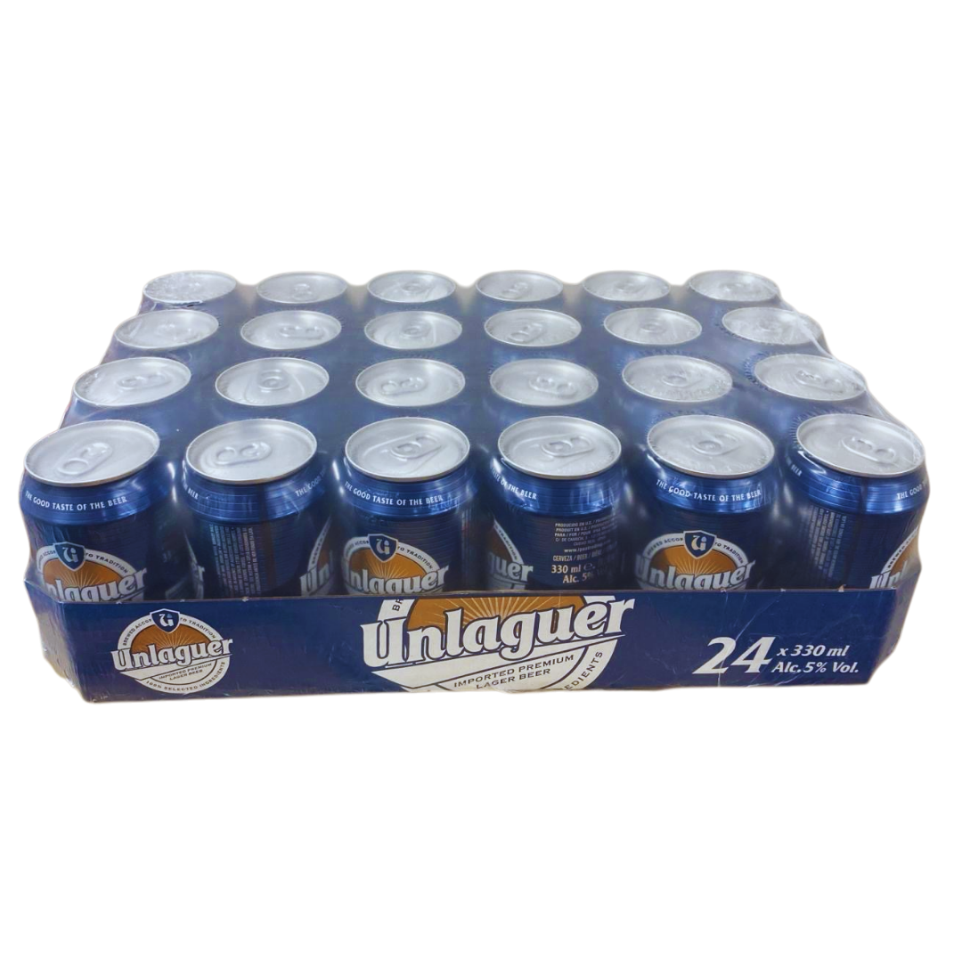 Cerveza - Unlager (24U x 330ml) - Don Valdes Enterprises LLC