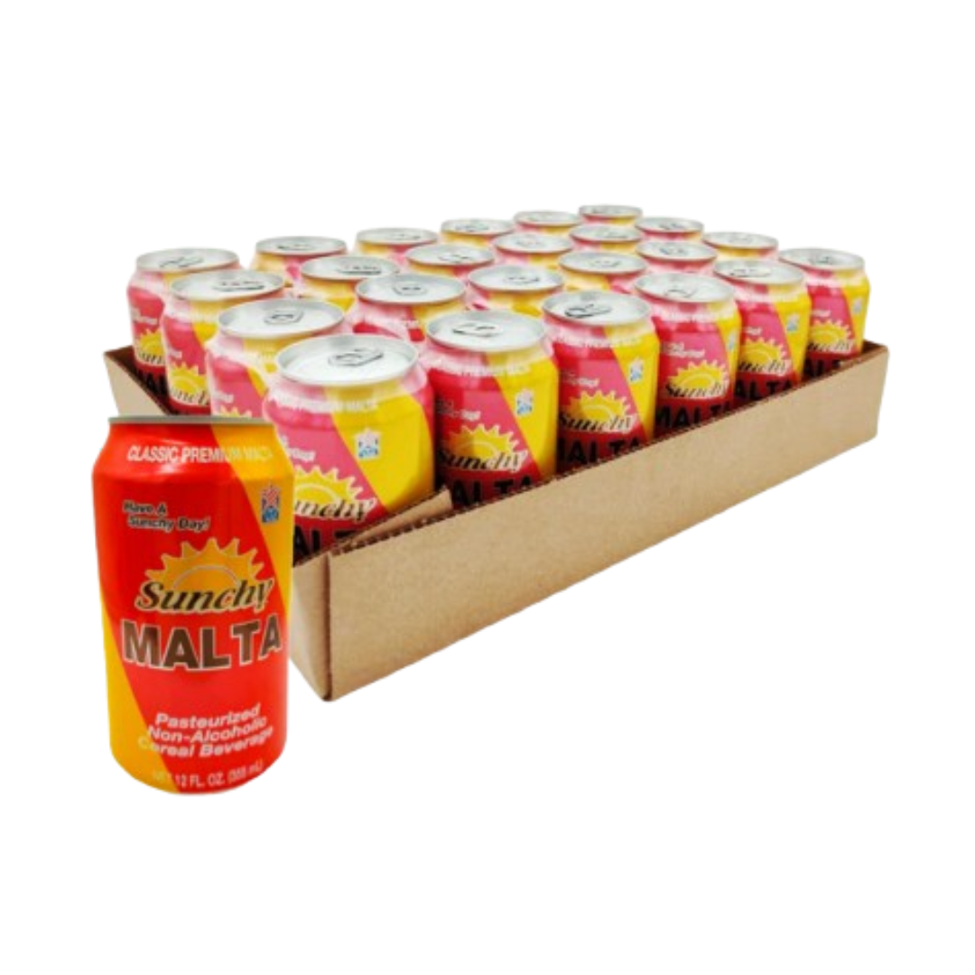 Malta - Sunchy (24U x 355ml) - Don Valdes Enterprises LLC