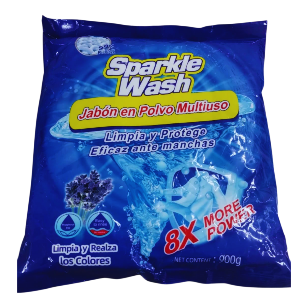 Jabón en Polvo Multiuso - Sparkle Wash (900g) - Don Valdes Enterprises LLC