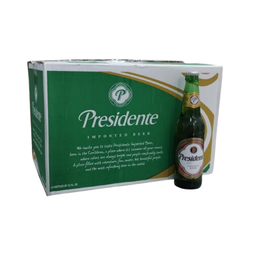 Cerveza - Presidente (24U x355ml) - Don Valdes Enterprises LLC