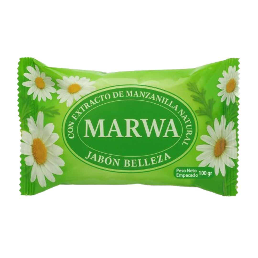 Jabón de Baño-Manzanilla - Marwa (100g) - Don Valdes Enterprises LLC