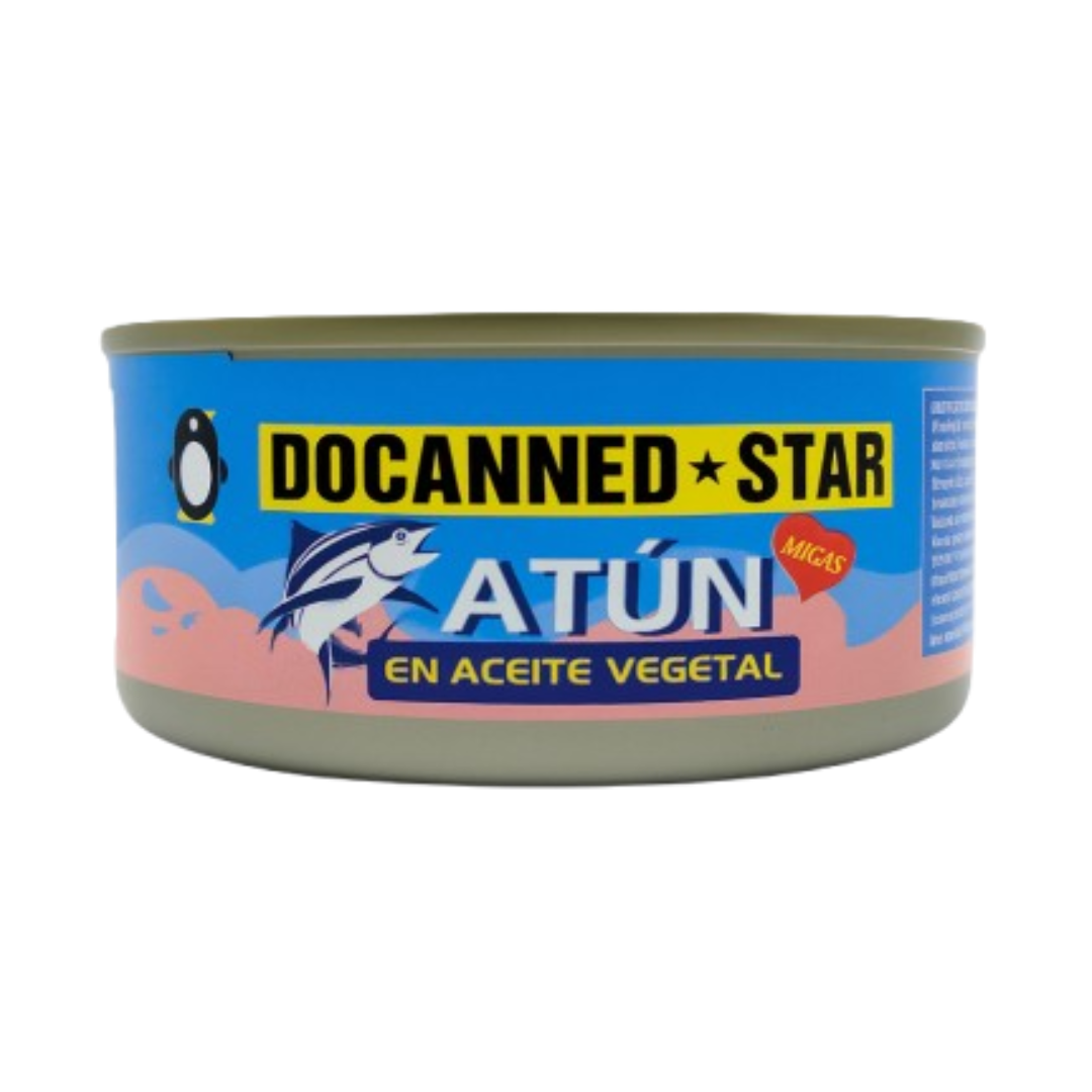 Atún en Aceite Vegetal - Docanned Star (140g) - Don Valdes Enterprises LLC